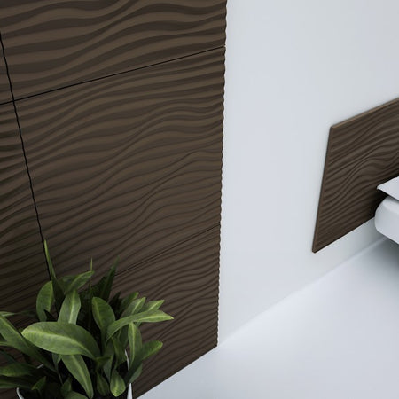 Decorative 3D Textured Feature Wall Panels with Subtle ROSE Design ...