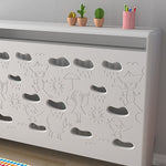 Children Design Radiator Cabinet Cover CARS for Boys nursery playroom ...