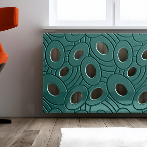 Bold Radiator Heater Cover sophisticated GALAXY Design Satin Matt ...