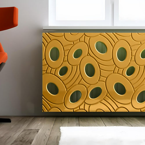 Bold Radiator Heater Cover sophisticated GALAXY Design Satin Matt ...