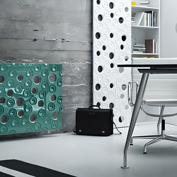 Custom-made Designer Radiator Cover ultramodern MOON Design SATIN MATT ...