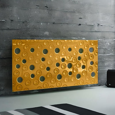 Custom-made Designer Radiator Cover ultramodern MOON Design SATIN MATT ...