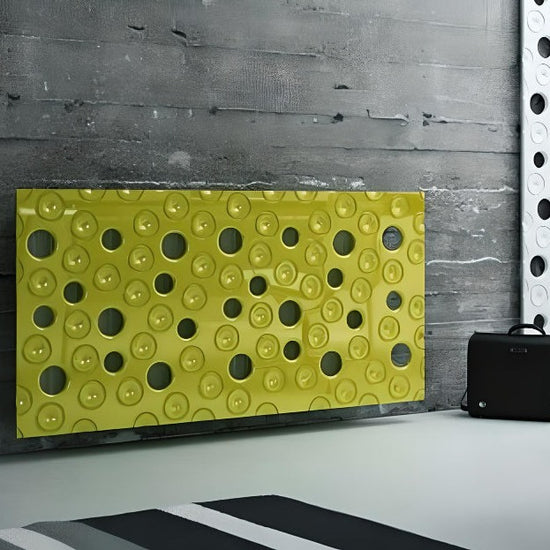 Custom-made Designer Radiator Cover ultramodern MOON Design HIGH GLOSS ...