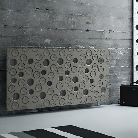 Custom-made Designer Radiator Cover ultramodern MOON Design SATIN MATT ...