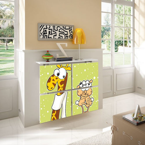 Children Floating Radiator Cover Cartoon Giraff Sheep design Kids ...