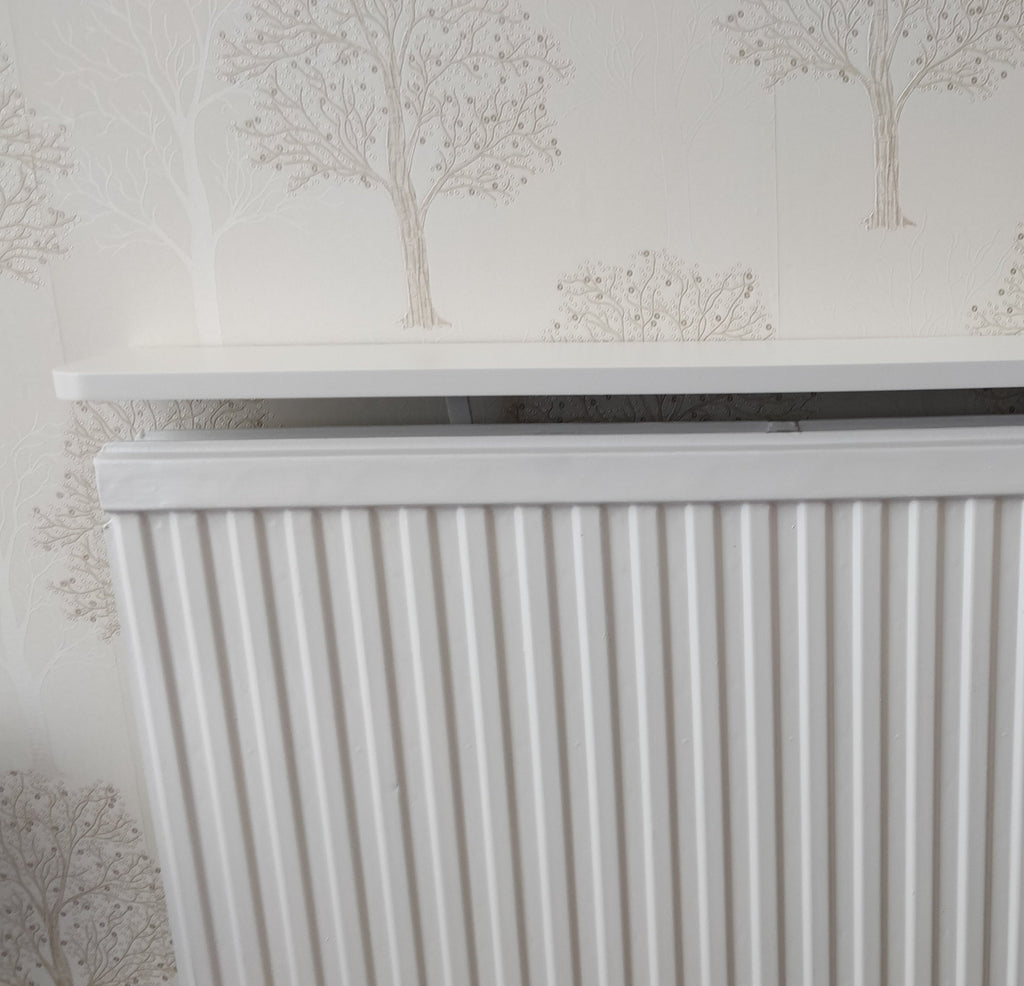 Custome made Rounded Radiator Heater shelf windowsill floating shelves ...