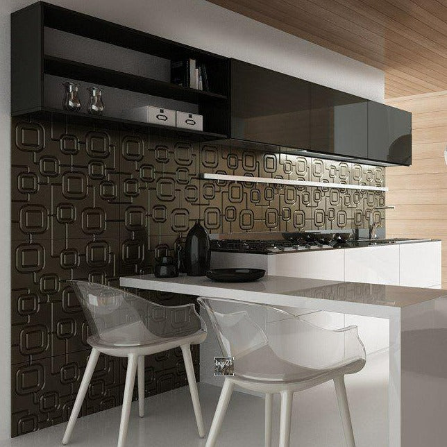 Decorative Wall Panels with Geometric SATURN Design 3D Textured Walls ...