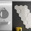 Decorative HEXAGONAL wall panels varied thicknes textured 3D design pk3 ...