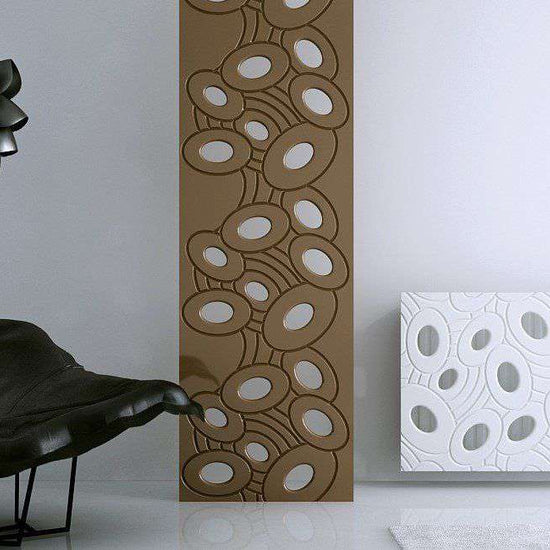 Designer Radiator Cover sophisticated GALAXY Design White no heat loss ...