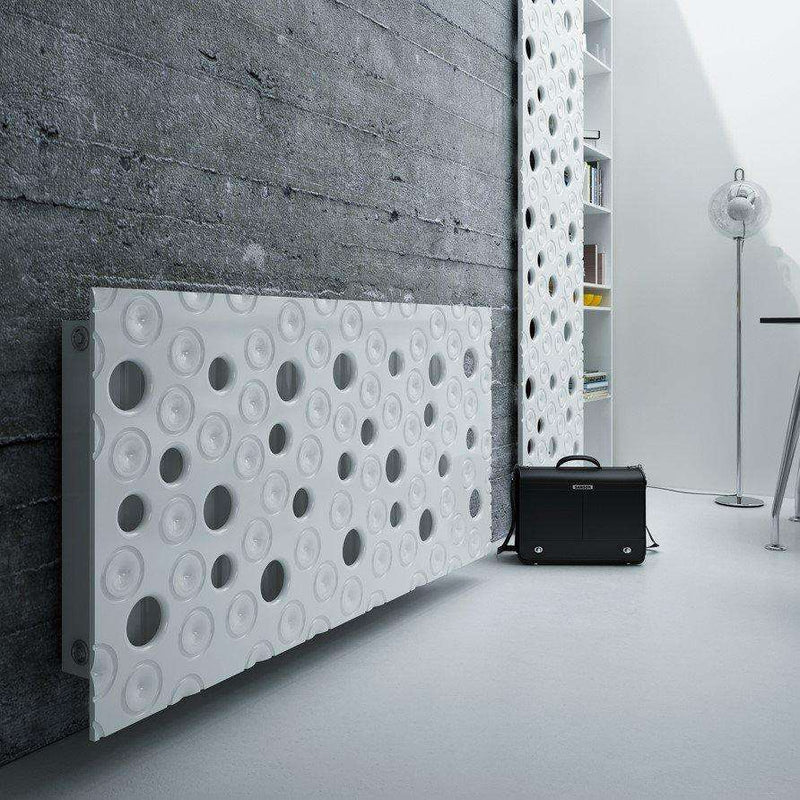 Custom-made Designer Radiator Cover ultramodern MOON Design HIGH GLOSS ...
