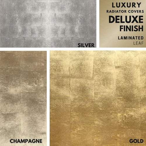 Luxury Floating Radiator Heater Cover Framed Reverse Slats & Box ...