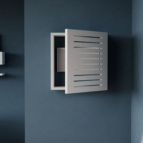 Modern Floating Radiator Heater Cover MINIMAL Squres Cabinet Design ...