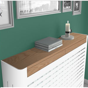 Radiator Covers Floating effect | Heater Cabinets Integrated Shelf ...