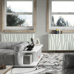 Modern Floating White Radiator Heater Cover NORDIC CANES design shelf ...