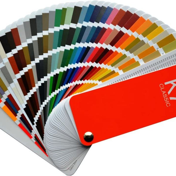 RAL Classic K7 Colour Chart Pallet Icons Fan Deck Swatches with refere ...