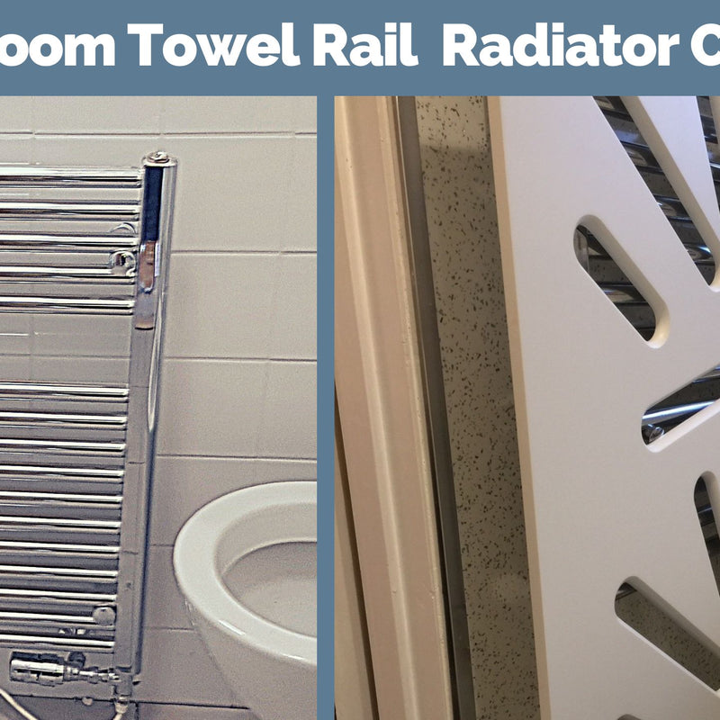 vTowel Rail Radiator Cover Safety Panel protecting from burns in En ...